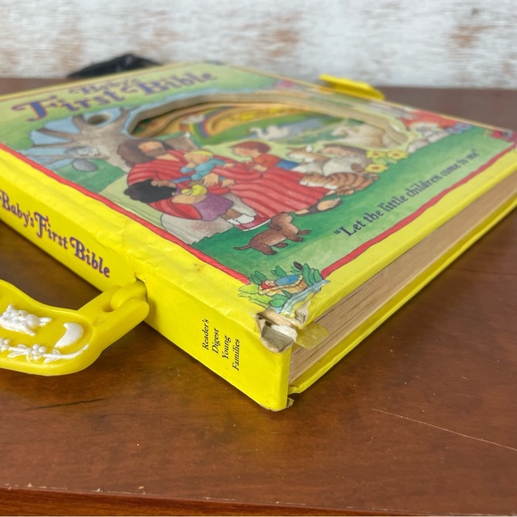 Book | Toys | Babys First Bible Book Illustrated Childrens Bible | Poshmark